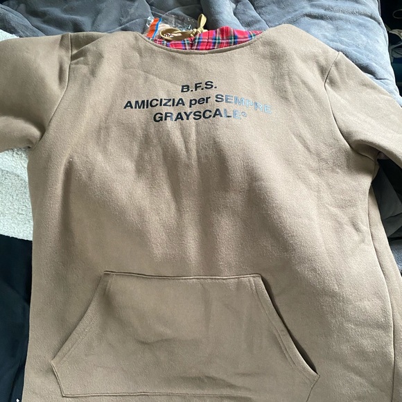 Shirts | Grayscale Band Plaid Hoodie | Poshmark